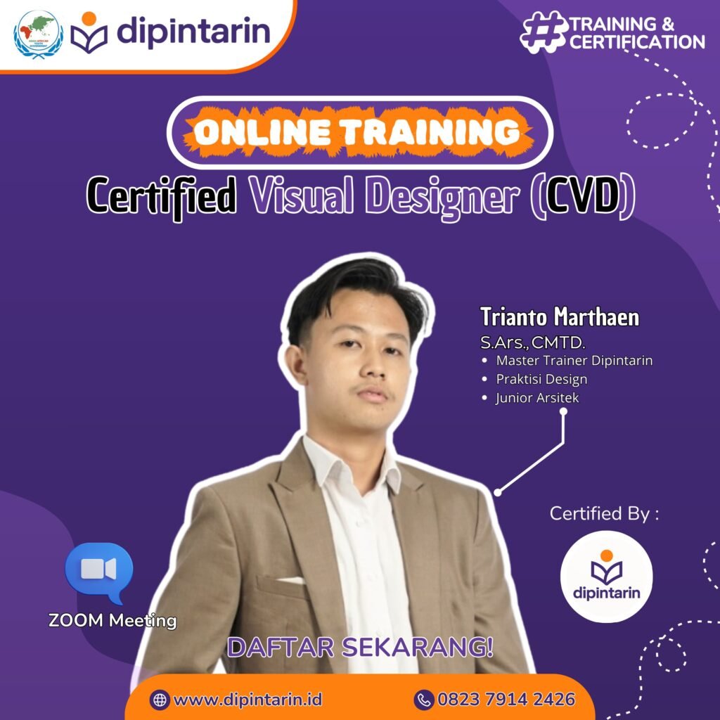 Pelatihan Visual Design Bersertifikat Resmi Dibuka! Trianto Marthaen ...